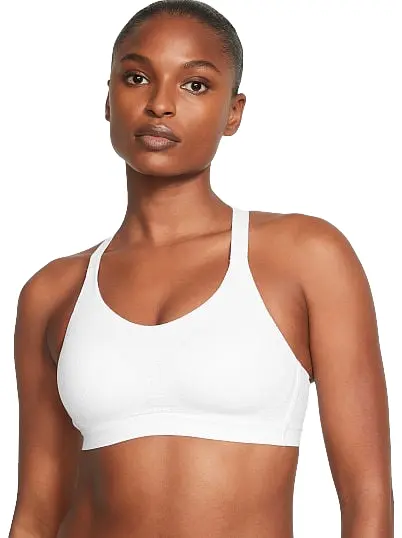 Victoria's Secret Vsx Lightweight Mesh Sports Bra - White,ivory