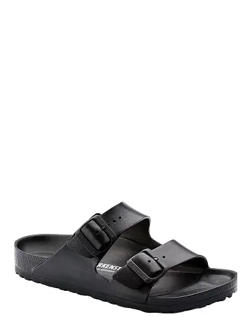 Pink Birkenstock Arizona Eva Sandals - Black