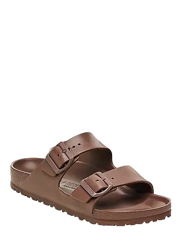 Pink Birkenstock Arizona Eva Sandals - Brown