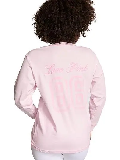 Pink Long-sleeve Tee - Pink