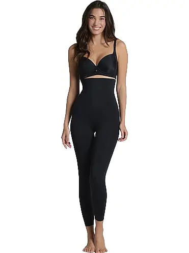 Victoria's Secret Leonisa Shapewear Firm Compression Tummy Control Leggings - Black