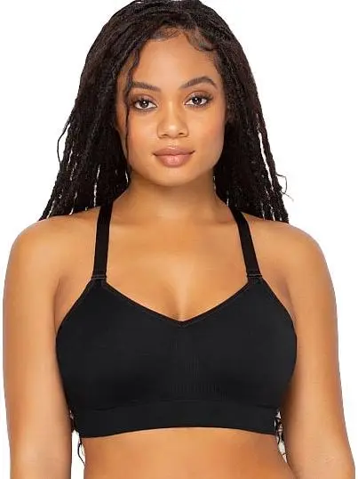 Victoria's Secret Curvy Couture Smooth Seamless Comfort Wireless Bra - Black