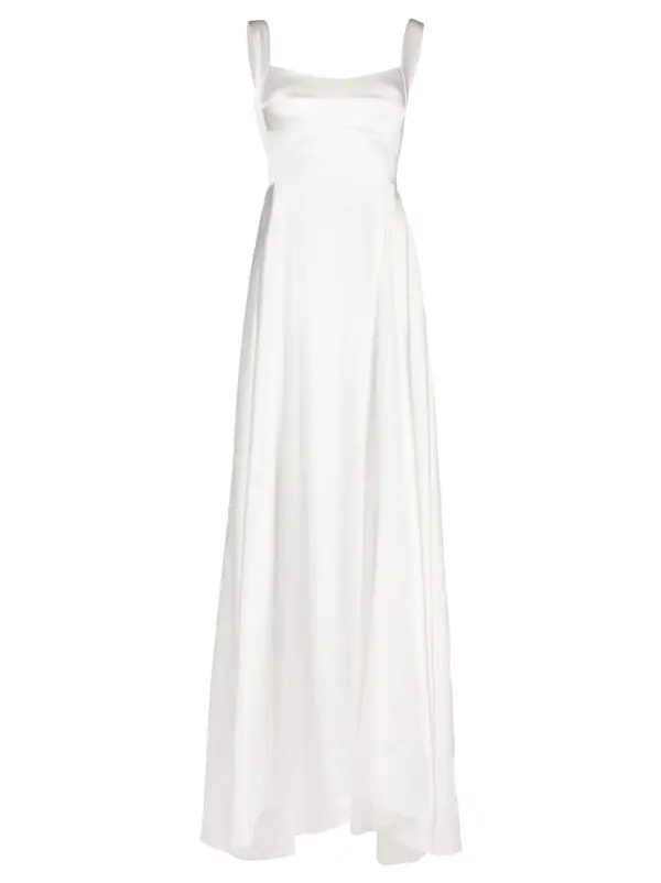 ATU BODY COUTURE V-back Gown - White