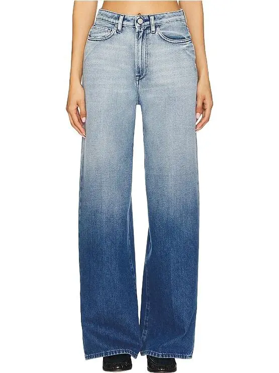 3x1 Flip Wide Leg Jeans - Sea Shades