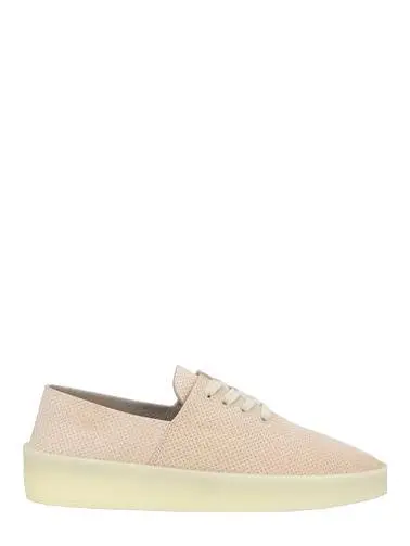 Fear Of God Soft Leather Lace-up Sneakers - Beige