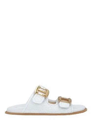 Hogan Sandals With Buckle Fastening - White