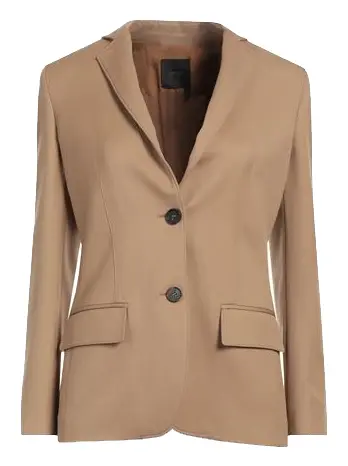 Agnona Single-breasted Blazer - Beige
