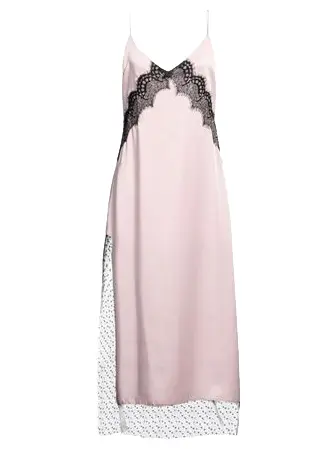 Red Valentino Maxi Slip Dress - Pink