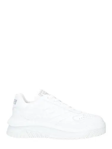 Versace Odissea Calfskin Sneakers - White