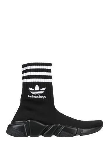 BALENCIAGA X ADIDAS ORIGINALS Textile Fiber Sock Sneakers - Black