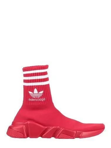 BALENCIAGA X ADIDAS ORIGINALS Textile Fiber Sock Sneakers - Red