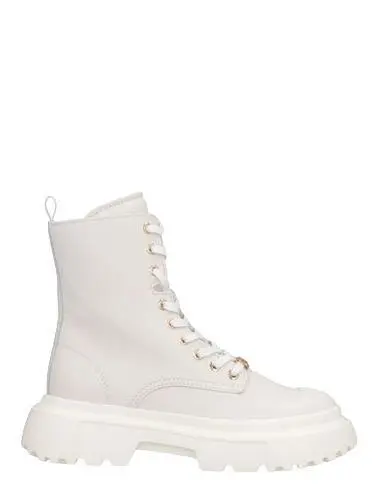 Hogan Leather Ankle Boots - White