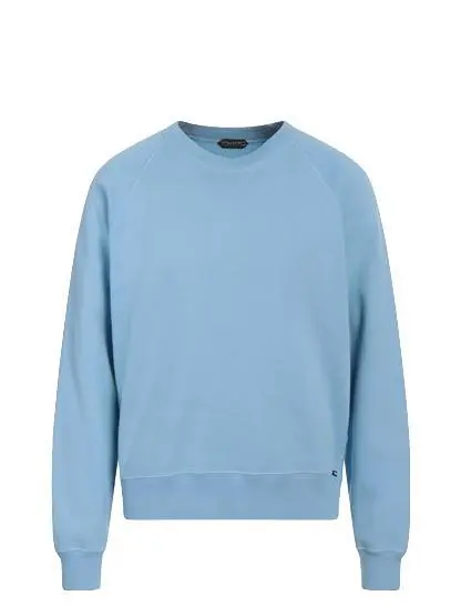 TOM FORD Sweatshirt In Pastel Cotton - Blue