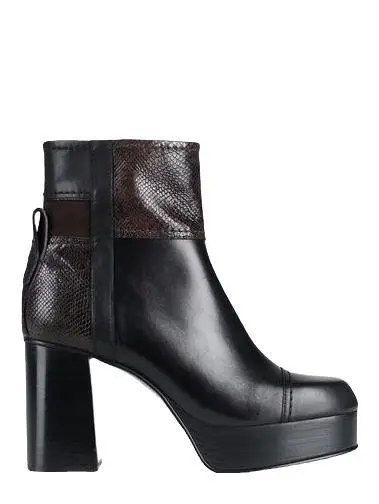See By Chloé Leather Ankle Boots - Black