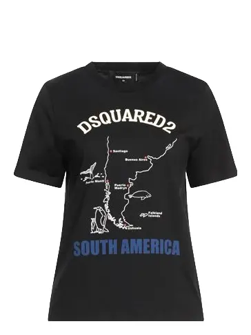 Dsquared2 Printed T-shirt - Black