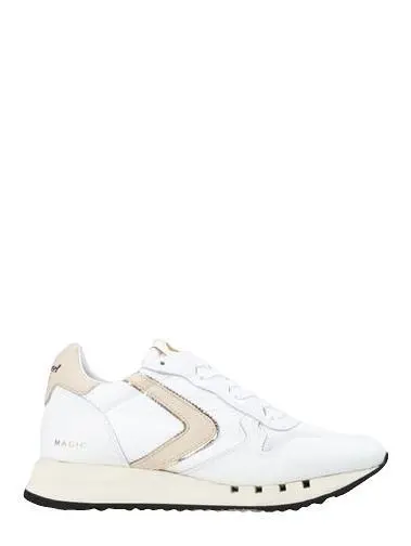 VALSPORT Magic Run Sneakers Size Soft Leather, Textile Fibers - White