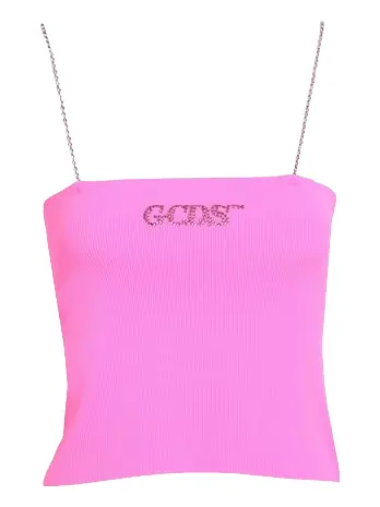 Gcds Knit Tube Top - Pink