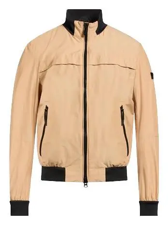 Peuterey Cotton-blend Bomber Jacket - Beige