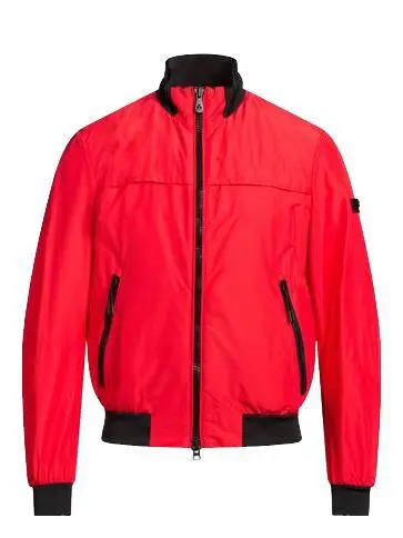 Peuterey Cotton-blend Bomber Jacket - Red