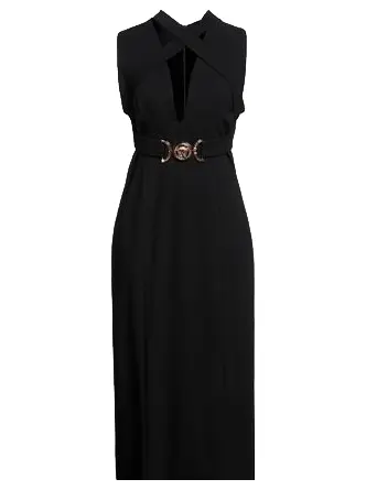 Versace Midi Bodycon Dress - Black