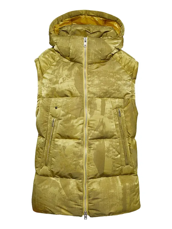 Y3 Trompe-l'œil Down Vest - Yellow