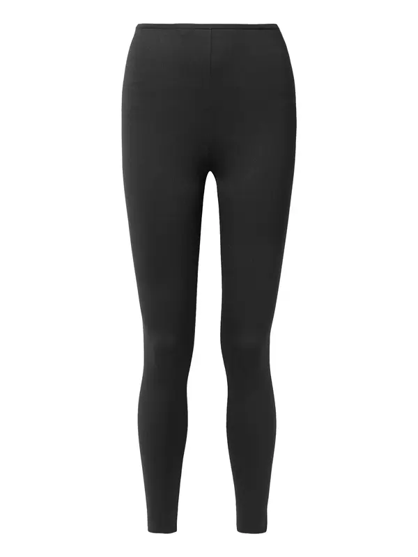 FFORME Net Sustain Anya Organic Silk-blend Leggings - Black