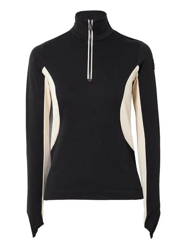 Moncler Color-block Base Layer - Black