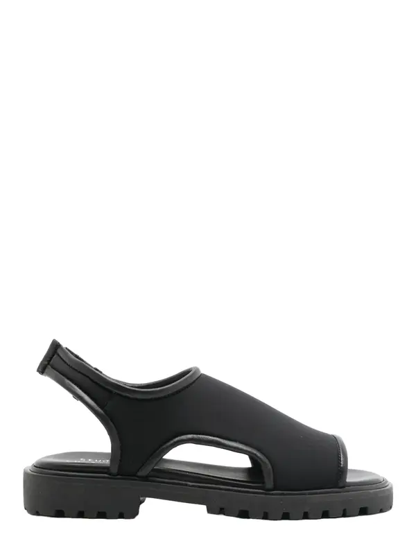 STUDIO CHOFAKIAN Studio 129 Neoprene Sandals - Black