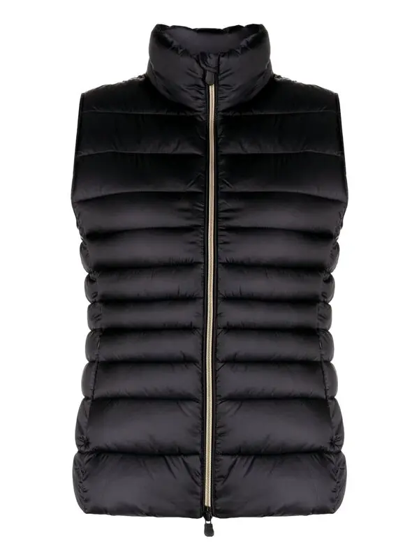 SAVE THE DUCK Lynn Quilted Vest - Black