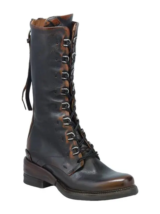 A.S.98 Steward Lace Up Boots - Distressed Whiskey