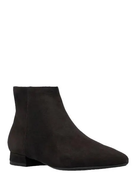 Aquatalia Prisilla Pointed Toe Weatherproof Bootie - Truffle