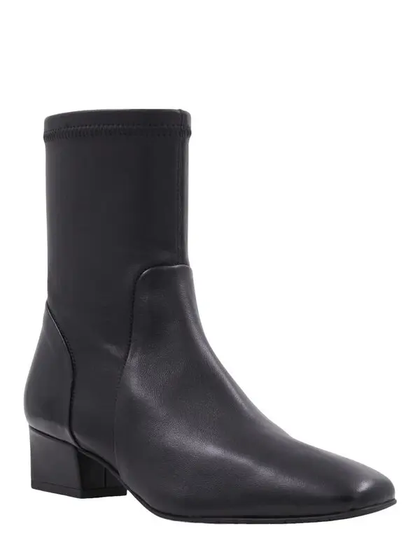 Aquatalia Stassi Weatherproof Bootie - Black Leather