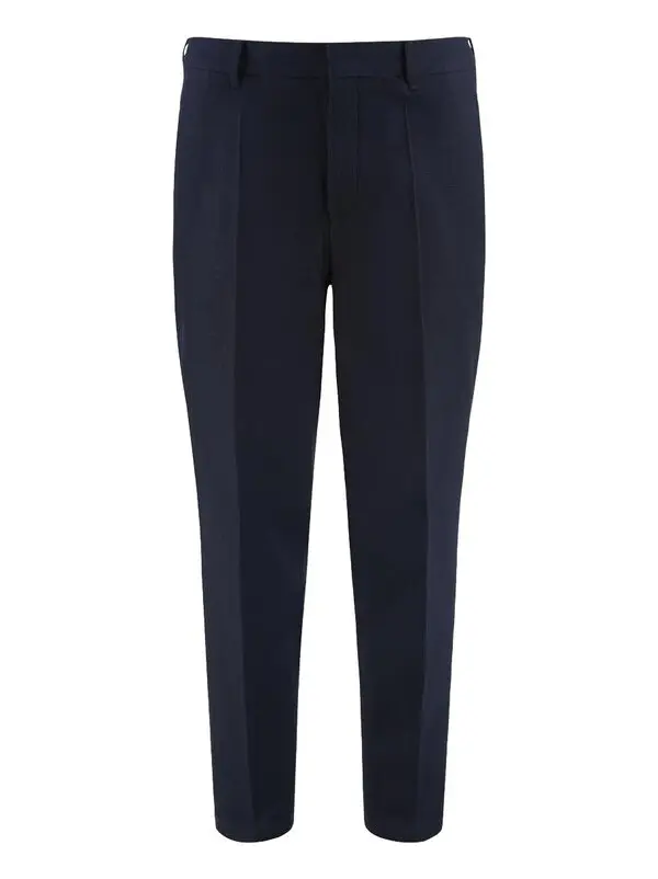 BOSS Wool Trousers - Blue