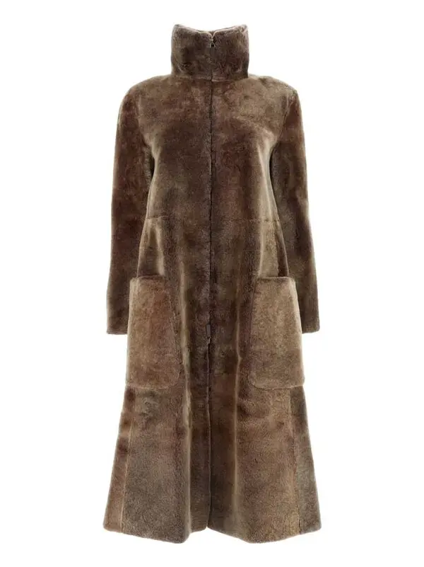 Giorgio Armani Fur Coat - Brown
