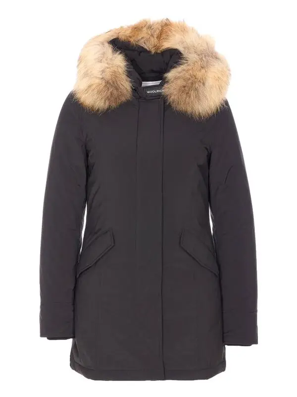 Woolrich Ramar Cloth Down Parka - Black
