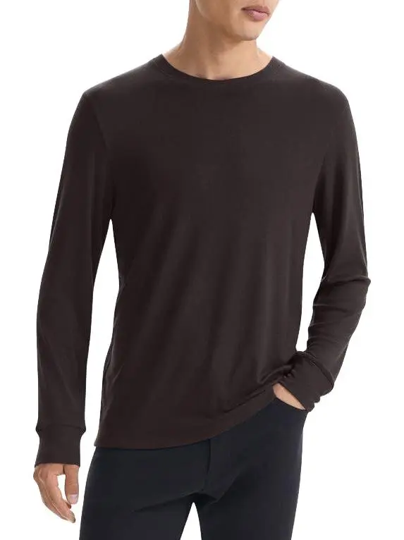 Theory Essential Long Sleeve T-shirt - Brownwood