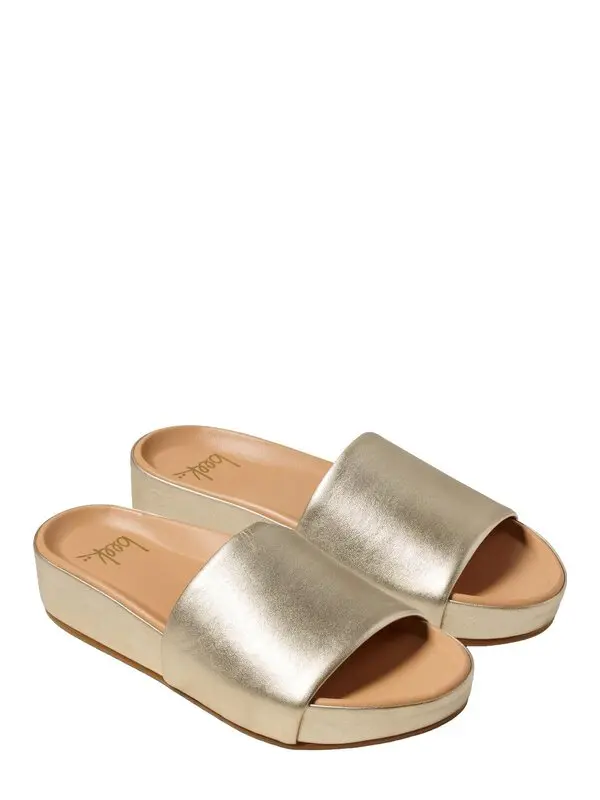 Beek Pelican Slide Sandal - Platinum