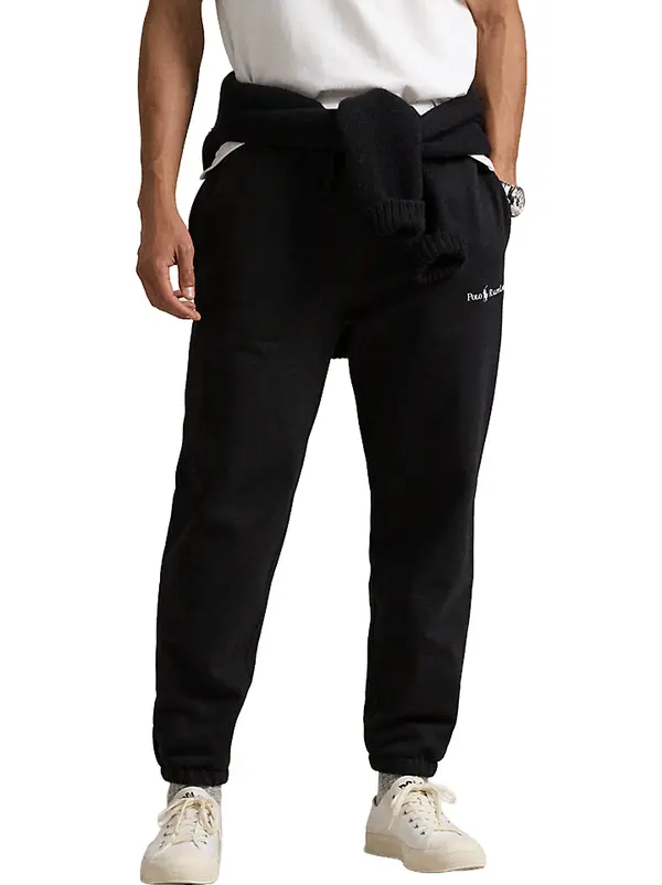 Ralph Lauren Relaxed Fit Logo Fleece Sweatpant - Polo Black