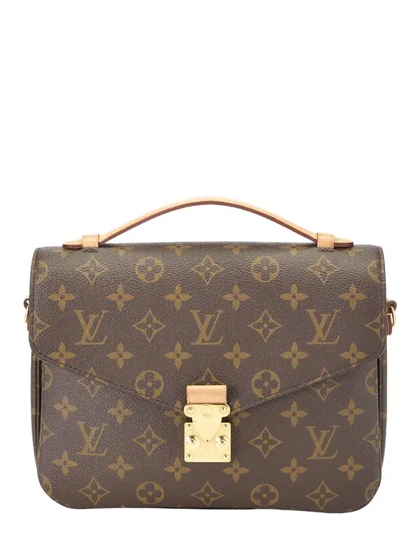 LOUIS VUITTON Monogram Canvas Pochette Metis - Brown