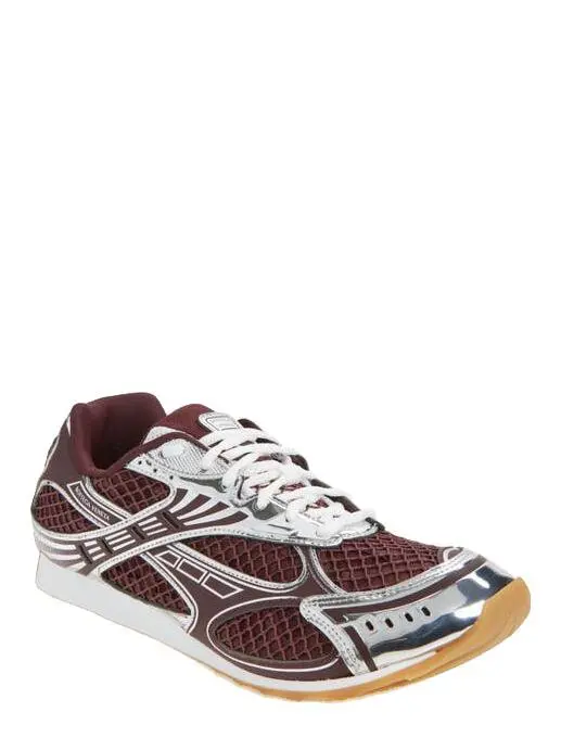 Bottega Veneta Orbit Low Top Sneaker - 2245 Barolo/silver