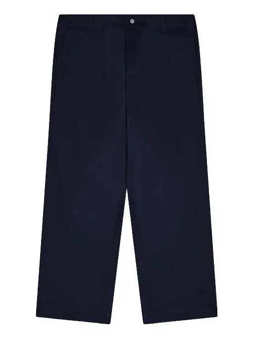 Emporio Armani Asv Organic Gabardine Chinos - Navy
