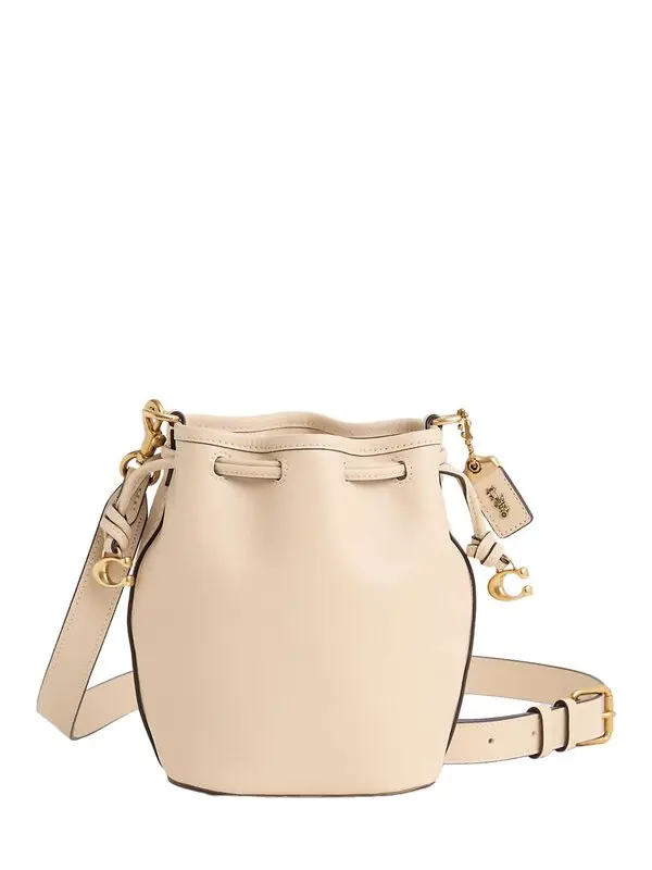 COACH Restored Camila Bucket Bag - Brass/ivory