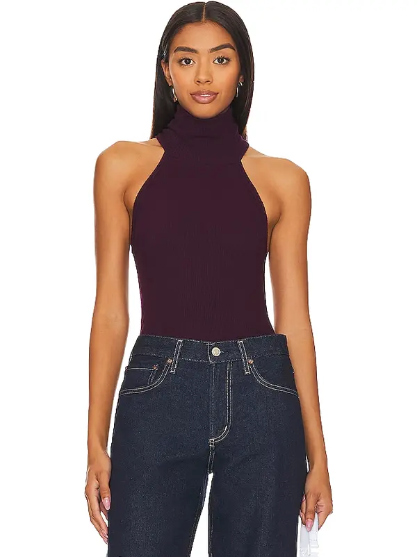 Michael Lauren Romulus Tank - Deep Merlot