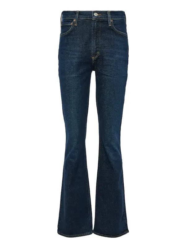 AGOLDE Nico Boot High-rise Jeans - Blue