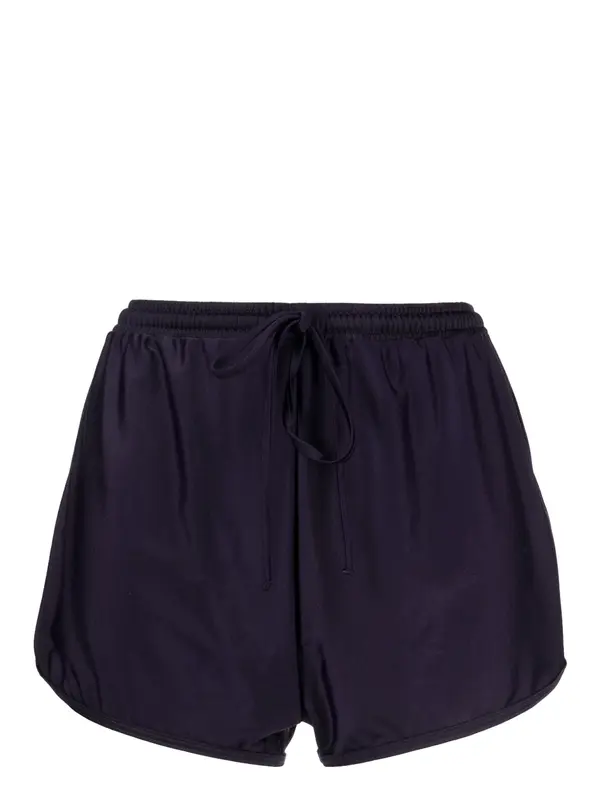 DUSKII Elasticated Drawstring Swim Shorts - Purple