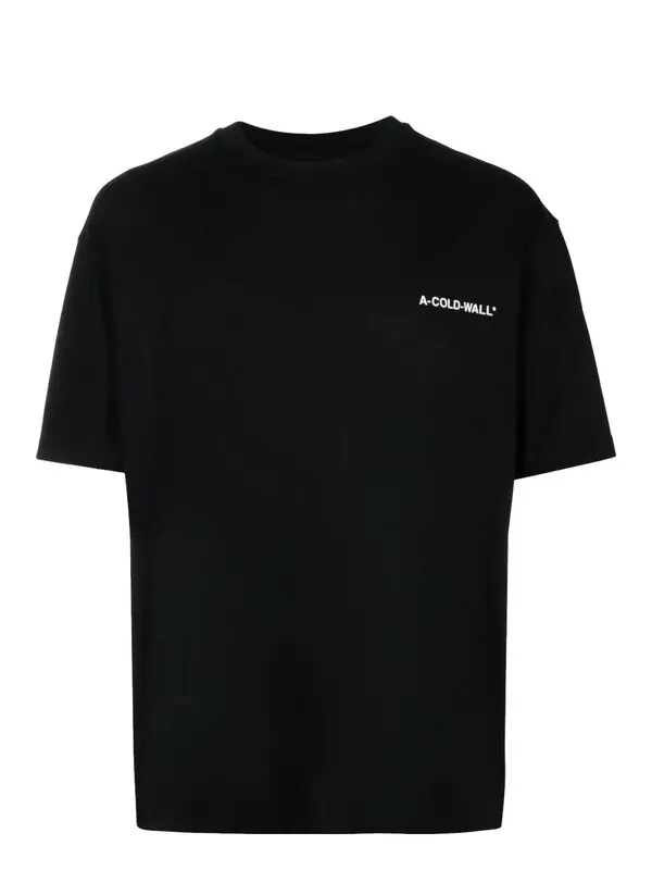 A-COLD-WALL* Logo-print Cotton T-shirt - Black
