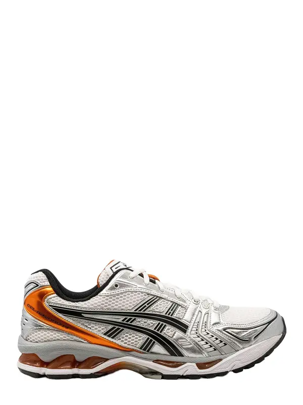 Asics Gel-kayano 14 Piquant Orange Sneakers - White