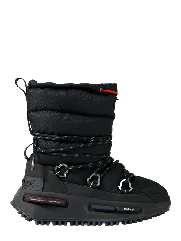 Moncler Adidas Originals Gore-tex Snow Boots - Black