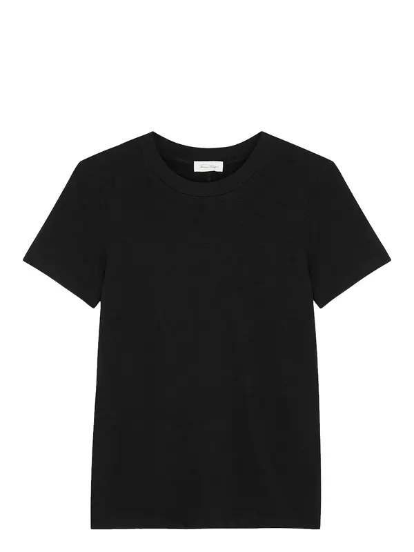 American Vintage Sonoma Slubbed Cotton T-shirt - Black