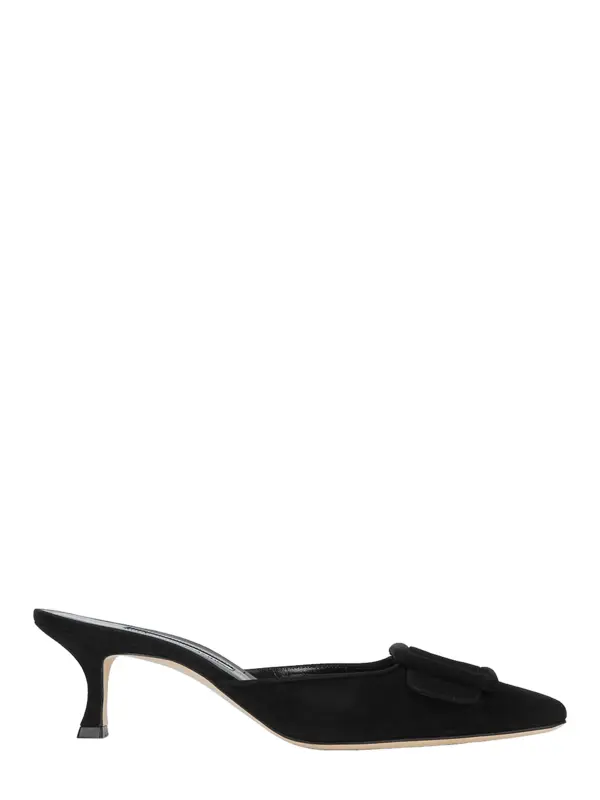 manolo blahnik - Manolo Blahnik Maysale 50 Suede Mules